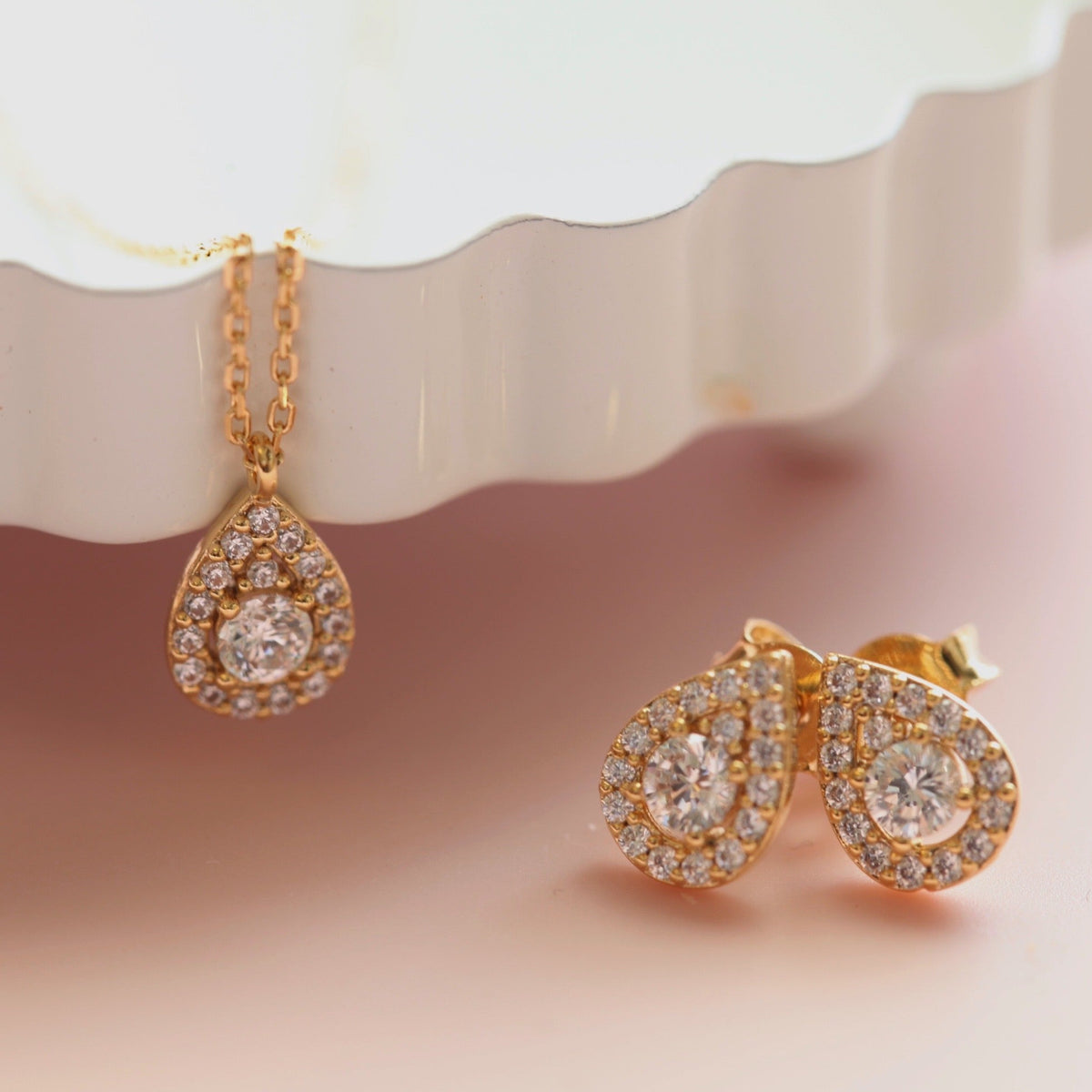 Teardrop Jewelry Collection – Origami Jewels