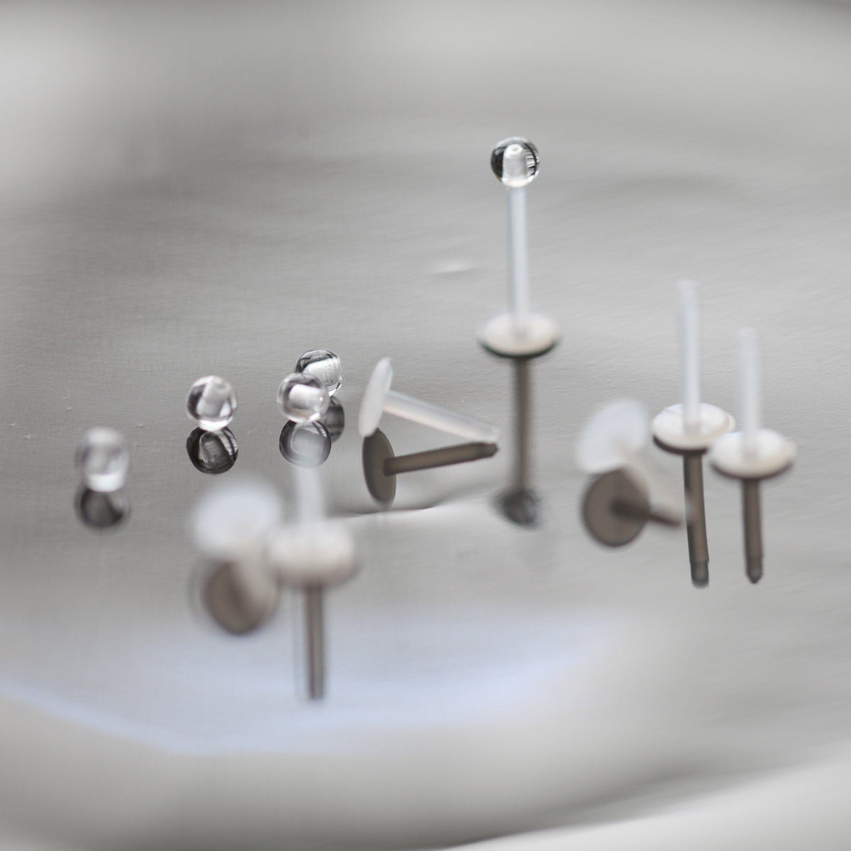 16g BioFlex Labret – Origami Jewels